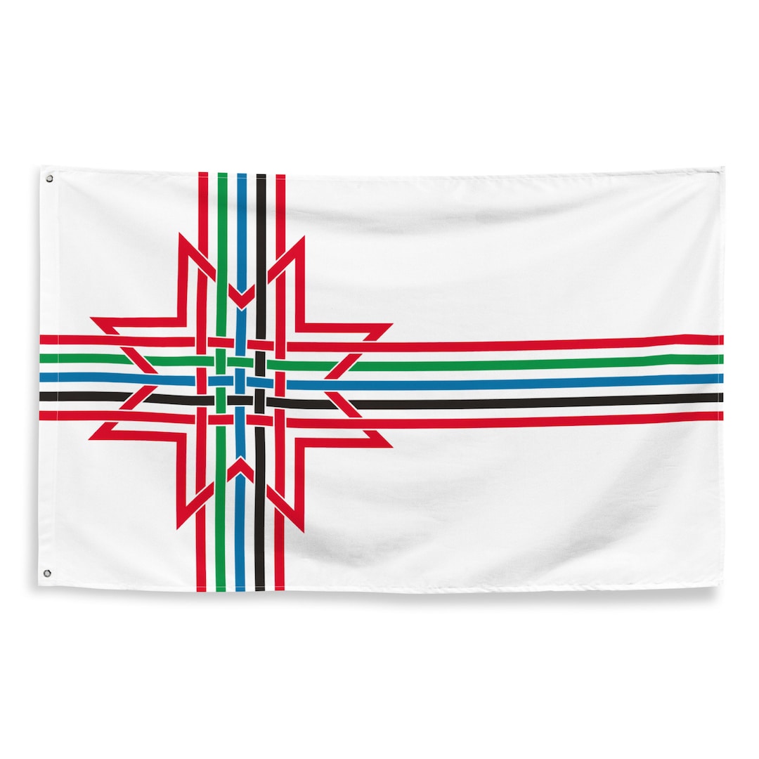 Finno - Ugric Flag 3x5 - Etsy