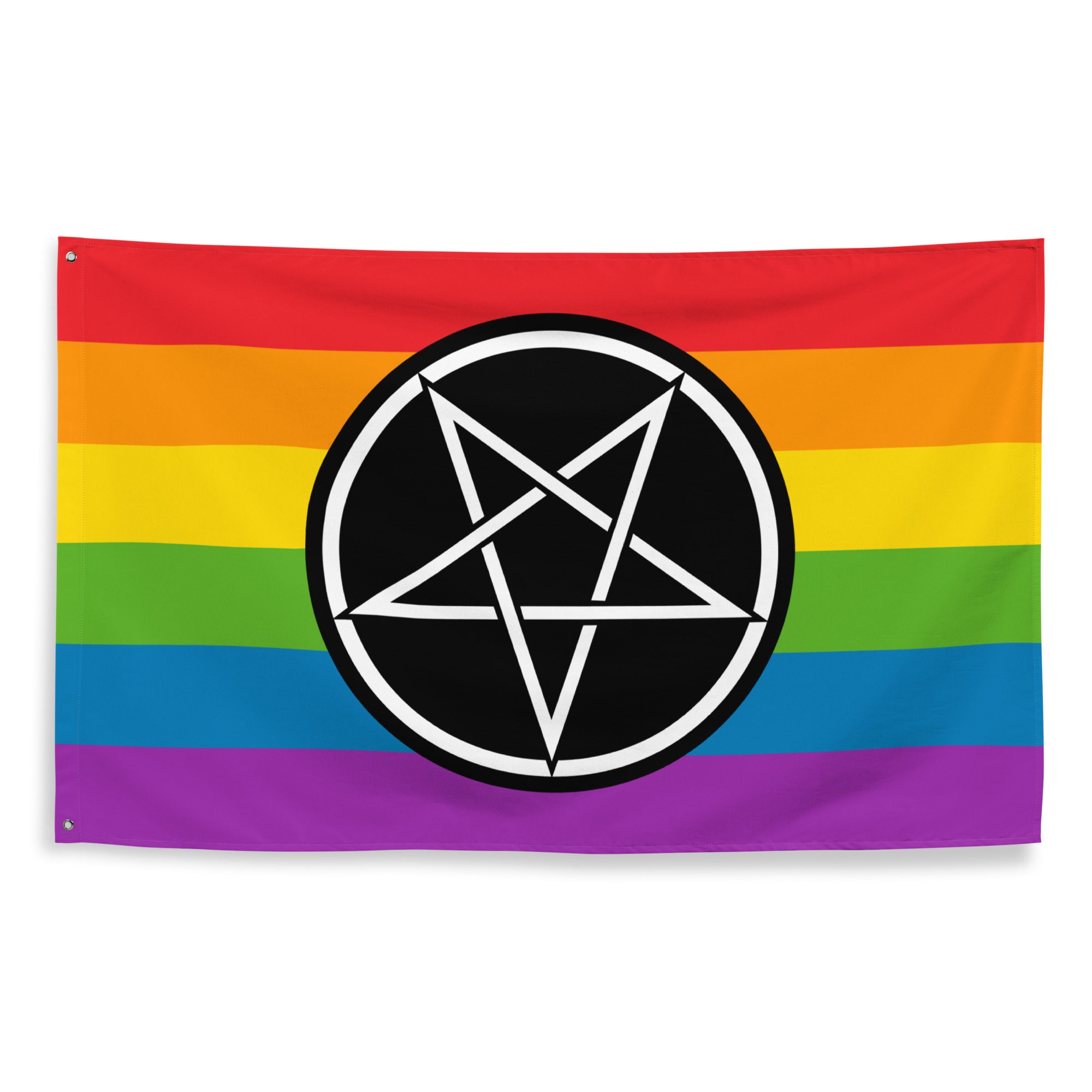 LGBT Satan Pride Flag 3x5 - Etsy