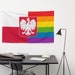 Poland Polish LGBT Rainbow Gay Pride Flag 3x5 - Etsy