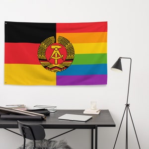 LGBT DDR East Germany Pride Flag 3x5 - Etsy