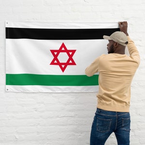Israel Palestine Binational State Flag 3x5 - Etsy