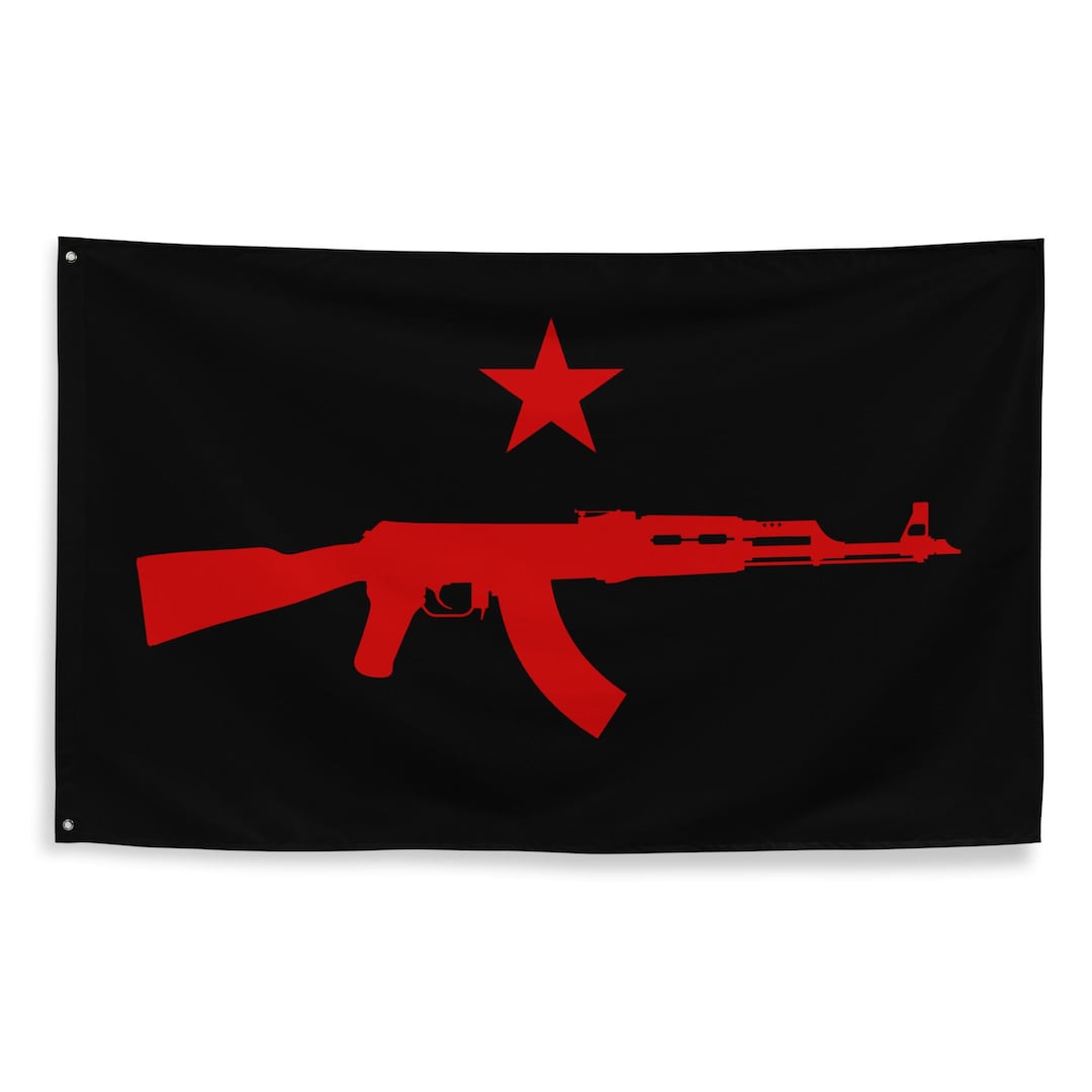 IRPGF Flag 3x5 | Anarchist Communist Rojava Socialist Kurdish ...