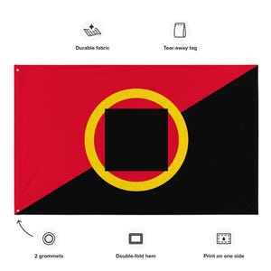 Jewish Bundist Flag 3x5 | Jewish Labor Bund Jew Socialist Communist ...