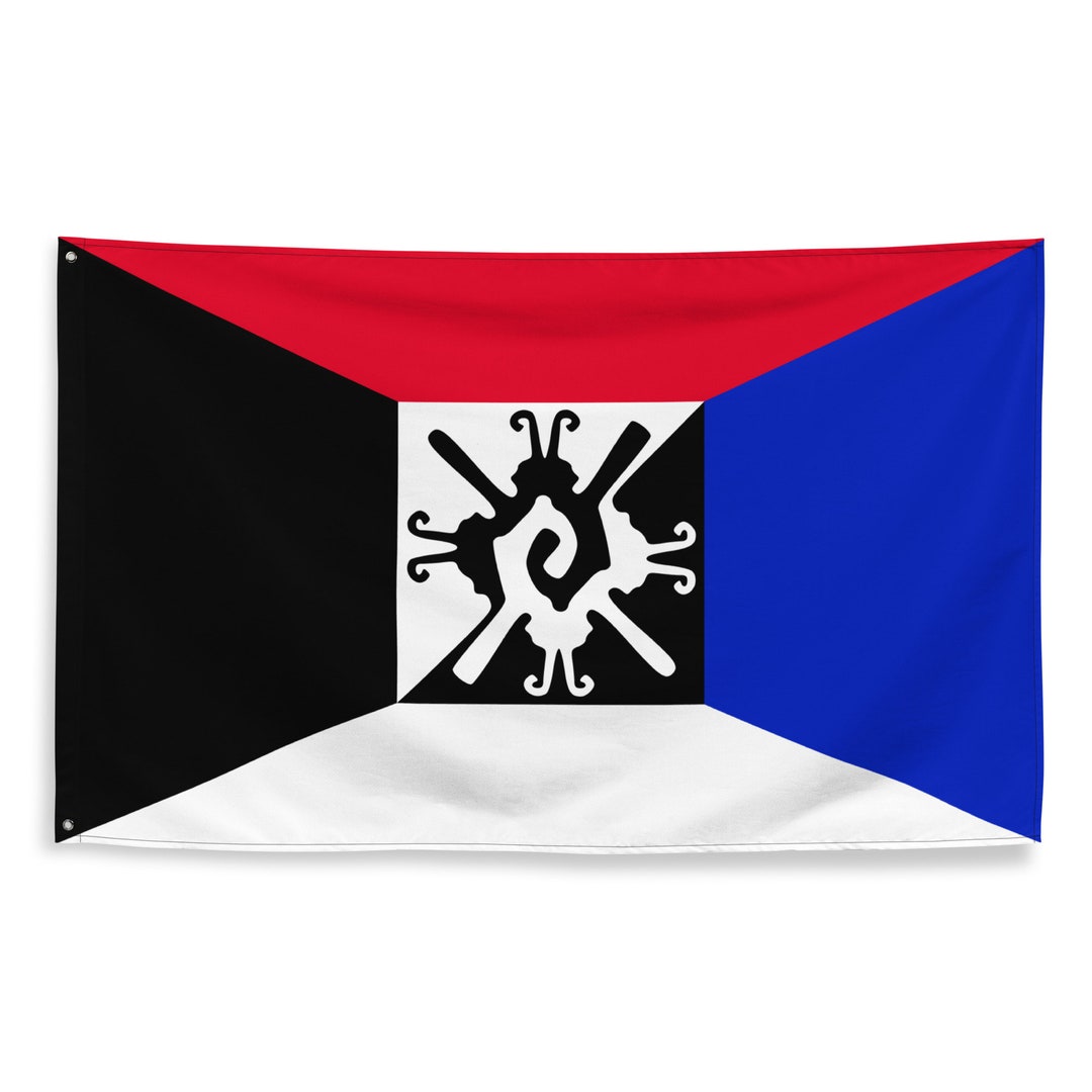 Mexica Movement Aztlan Chicano Aztec Indigenous Native American Flag ...