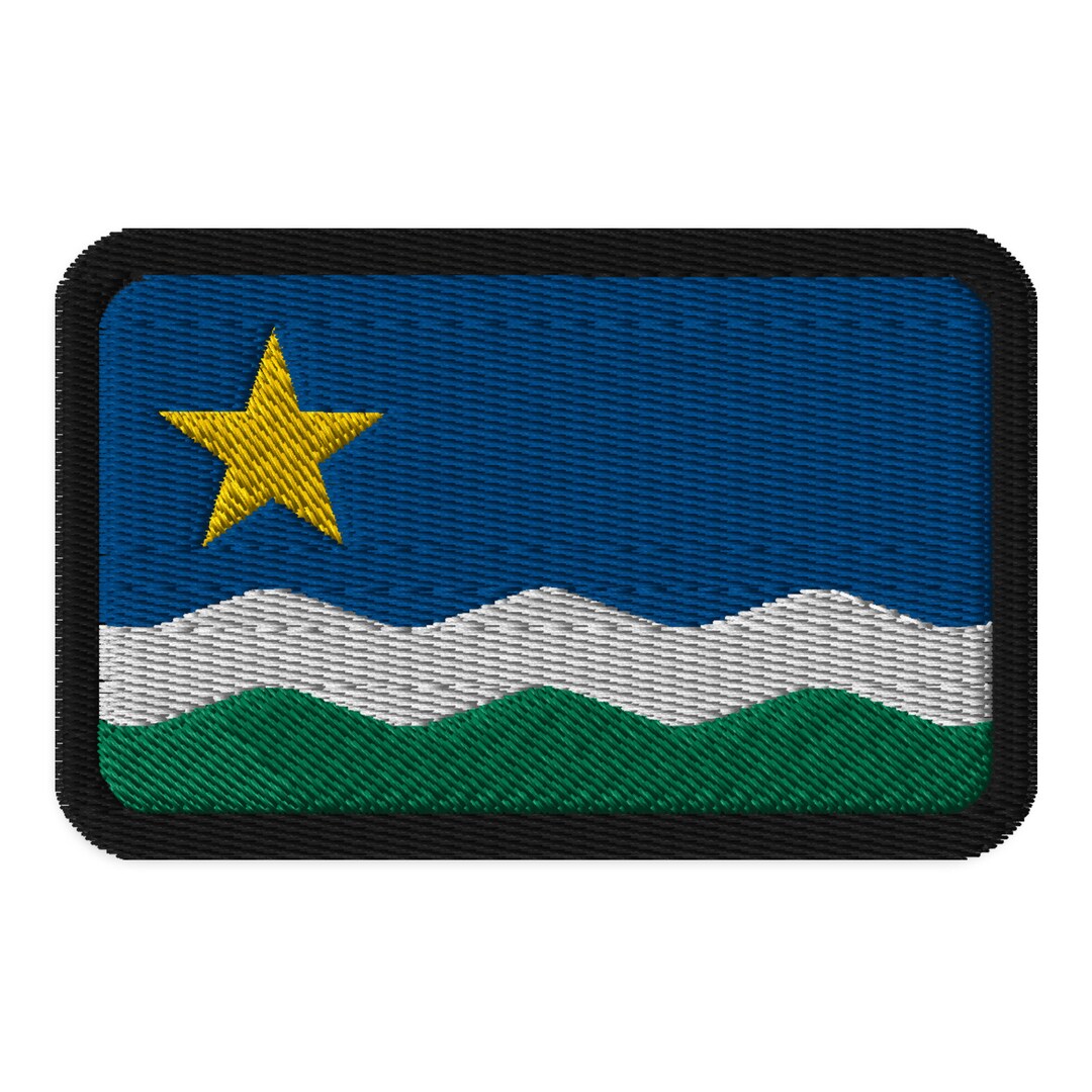Minnesota North Star Embroidered Flag Patch - Etsy