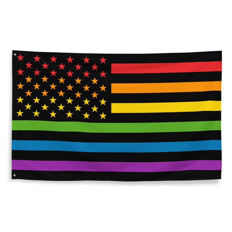 Pride American Flag - Etsy