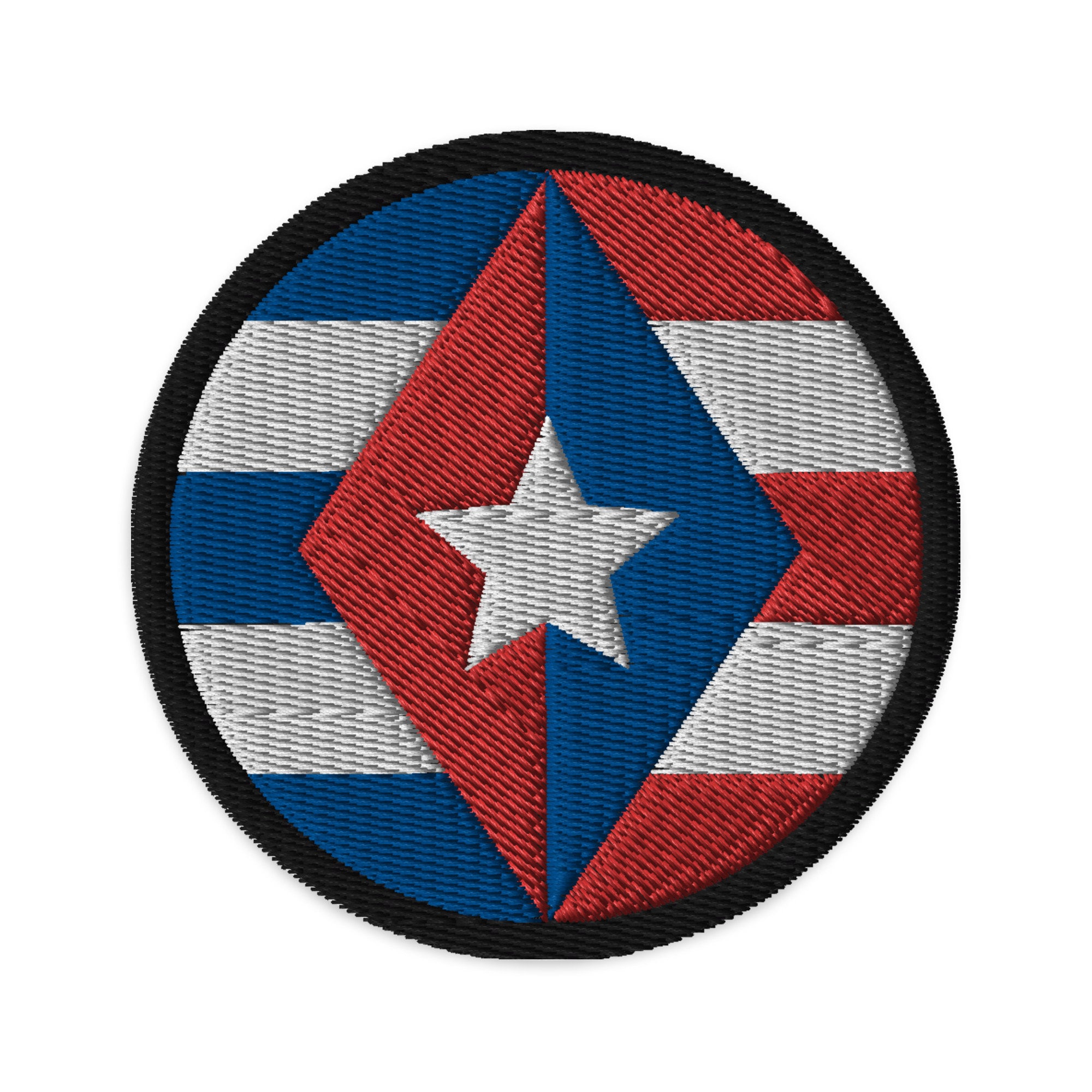Puerto Rico Cuba Embroidered Patch - Etsy