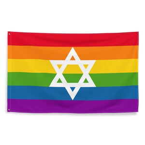 Jewish Pride Flag 3x5 - Etsy