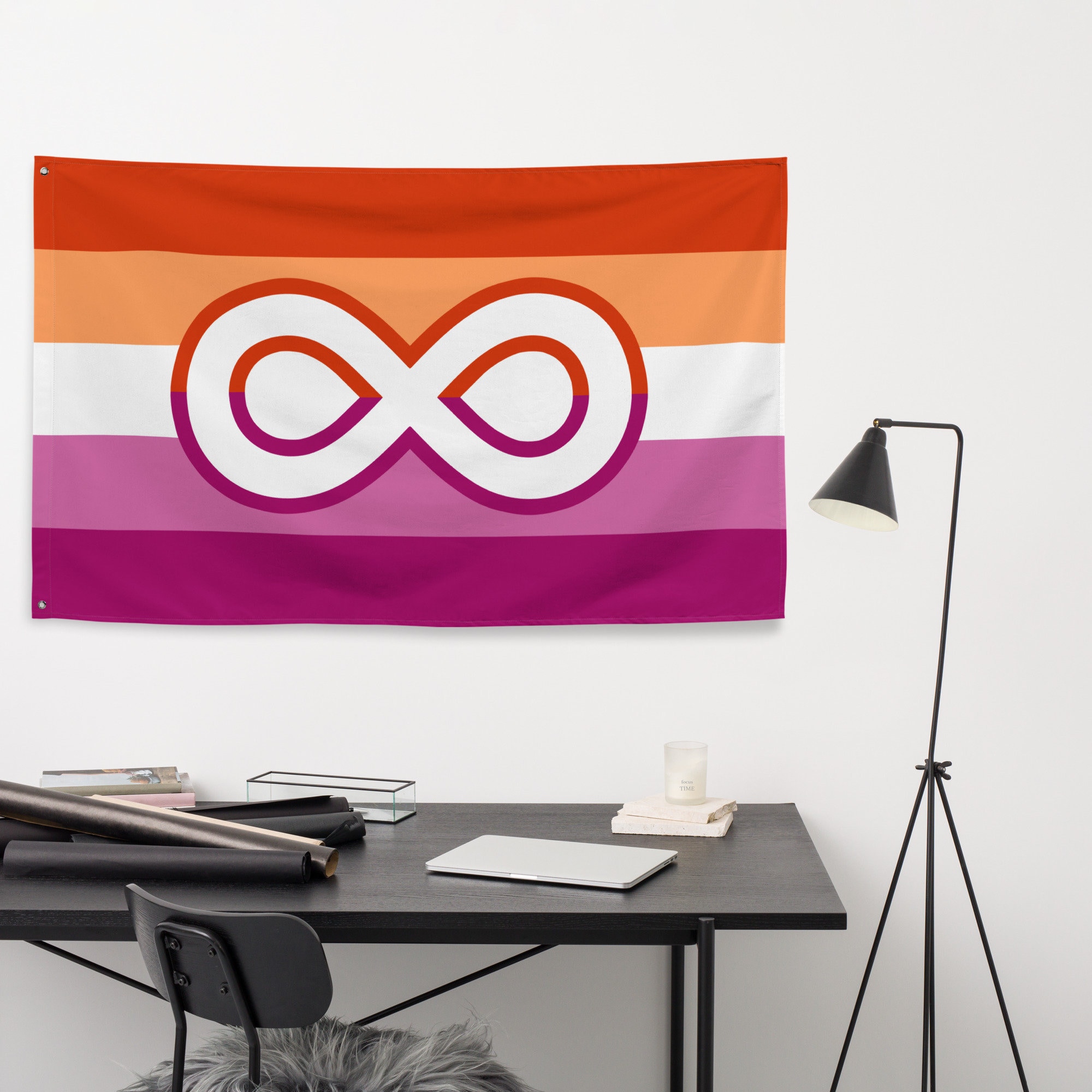 Autistic Lesbian Pride Flag 3x5 - Etsy