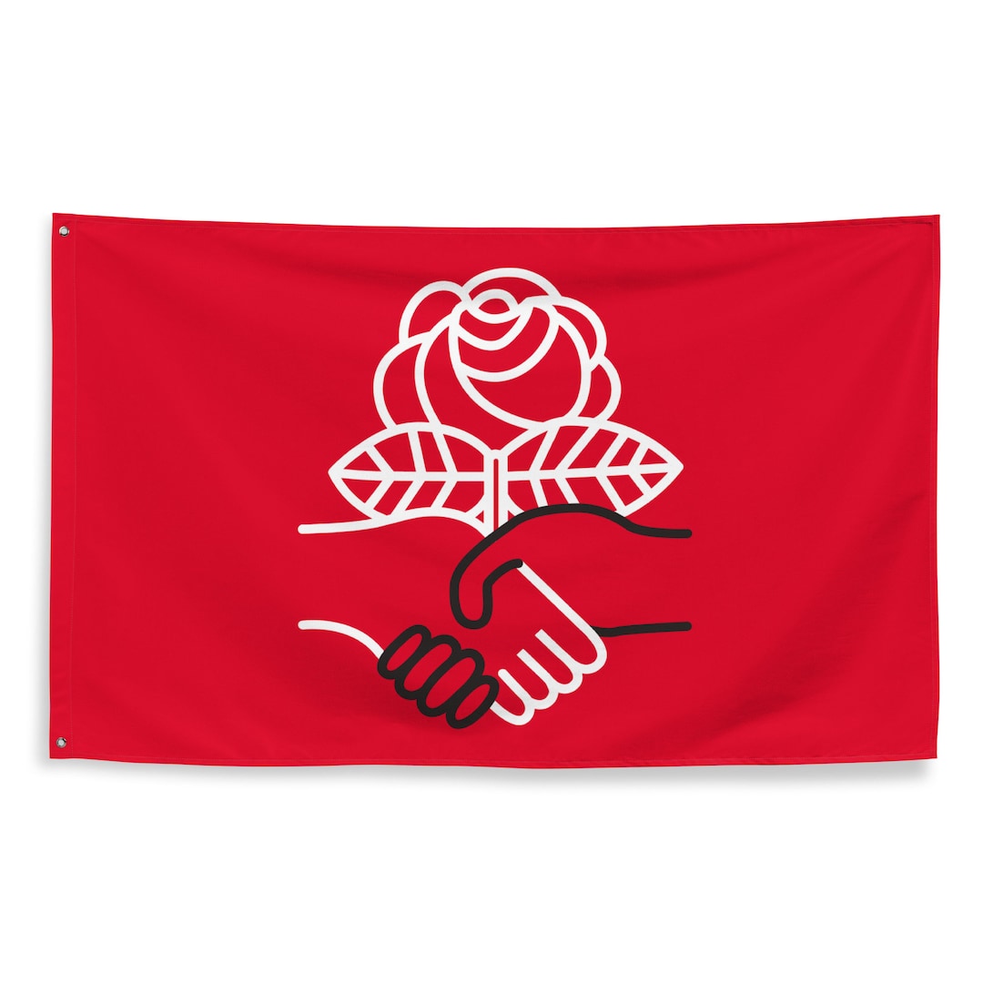 Democratic Socialist Flag 3x5 - Etsy