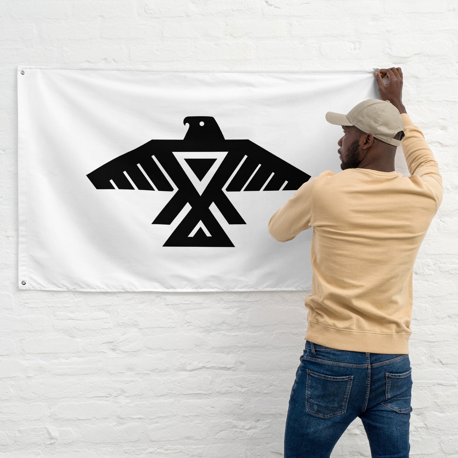 Anishinaabe Thunderbird Native American Flag 3x5 - Etsy