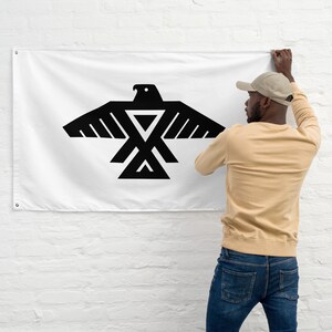 Anishinaabe Thunderbird Native American Flag 3x5 - Etsy