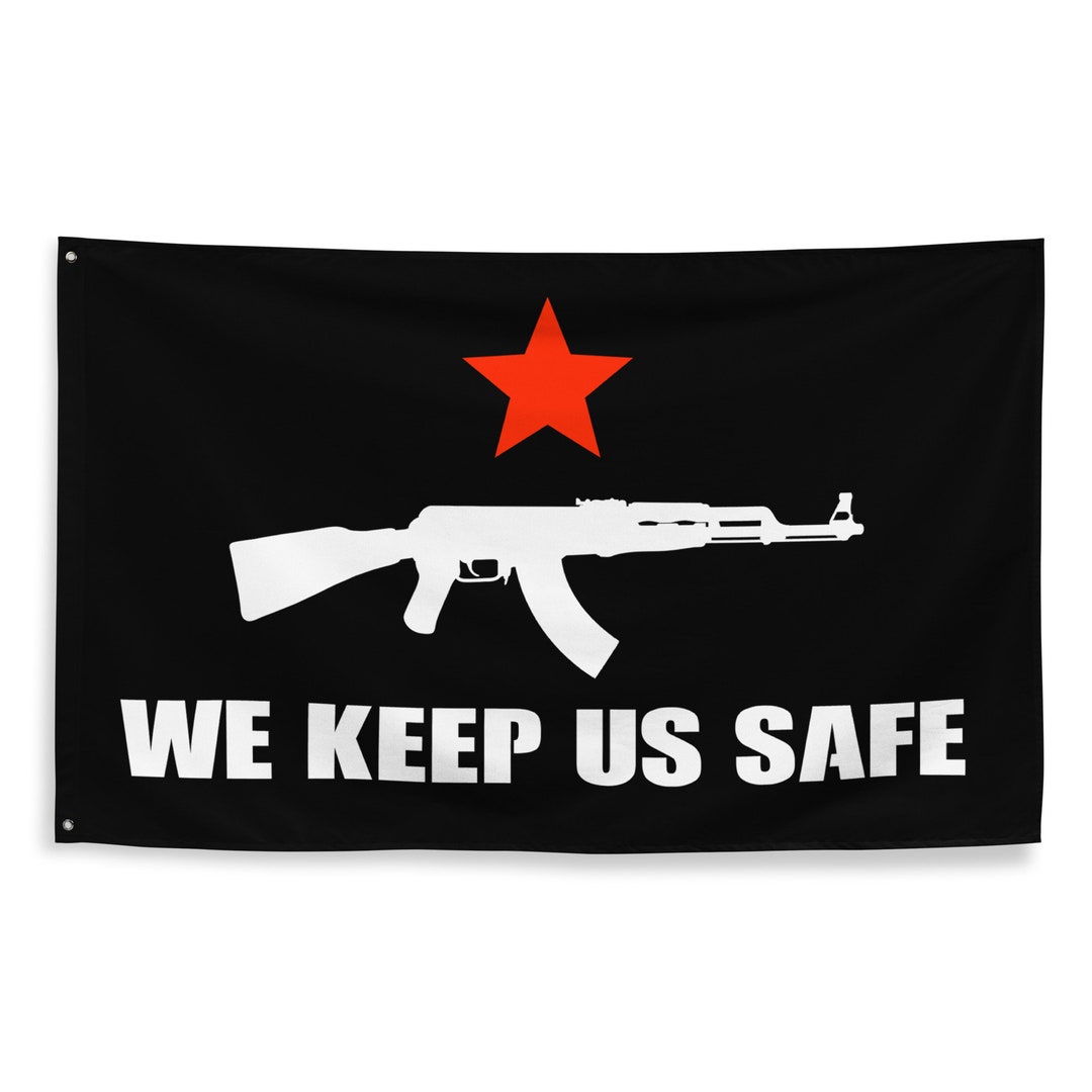 Pro-2a We Keep Us Safe Flag 3x5 - Etsy