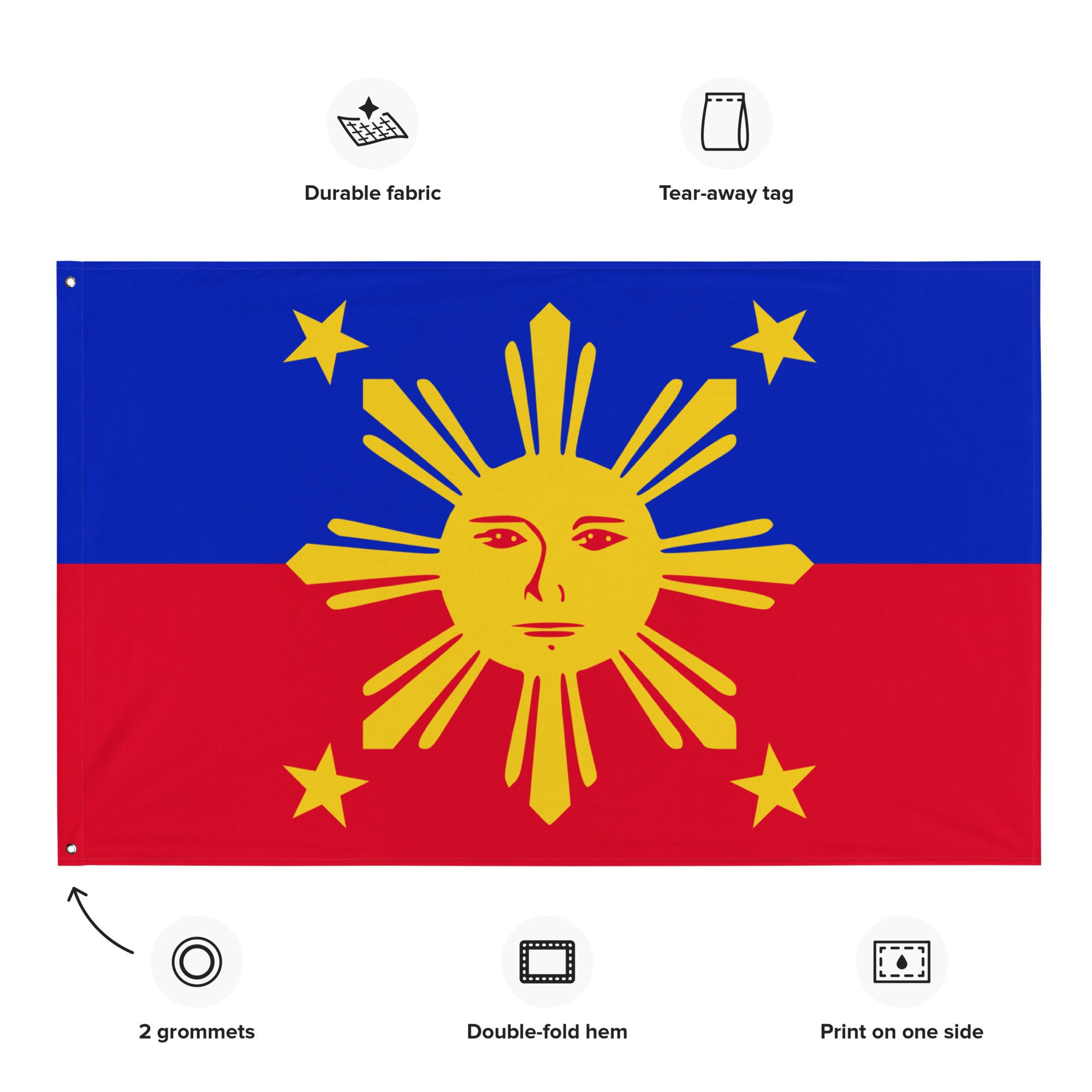 Philippines Tagalog Indigenous Autonomy Flag 3x5 - Etsy