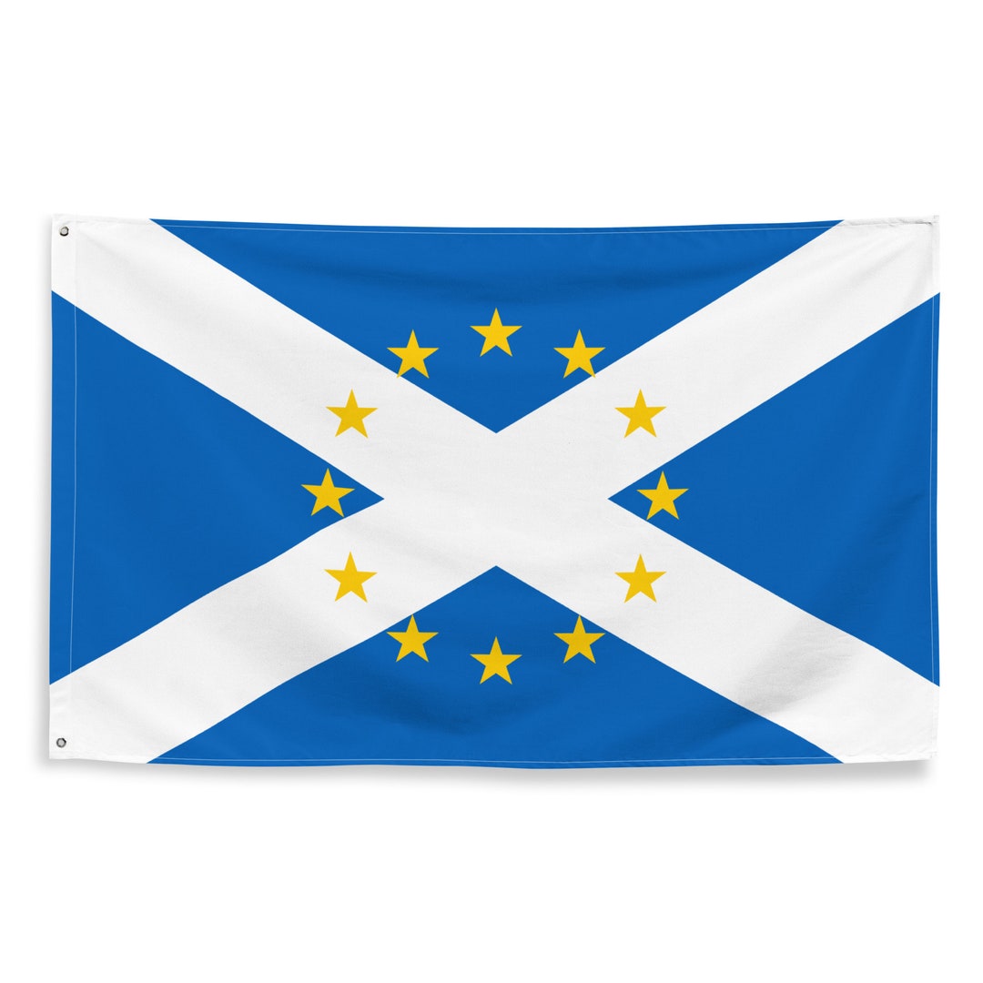 Scottish EU Stars European Union Rejoin Flag 3x5 - Etsy