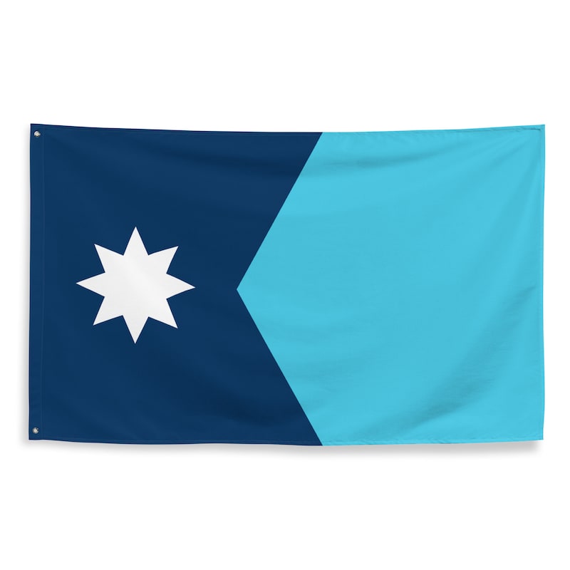 Cotton Minnesota Flag - Etsy