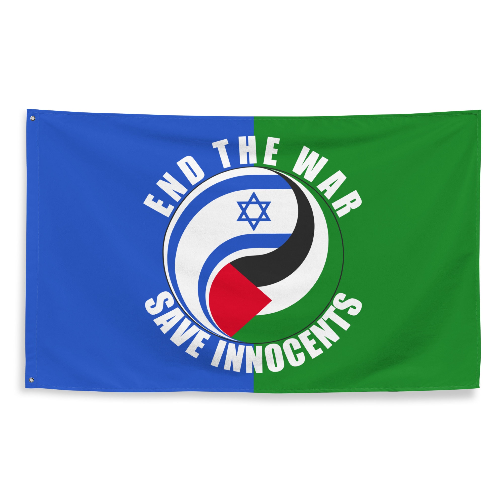 Israel Palestine End the War Save Innocents Flag 3x5 - Etsy