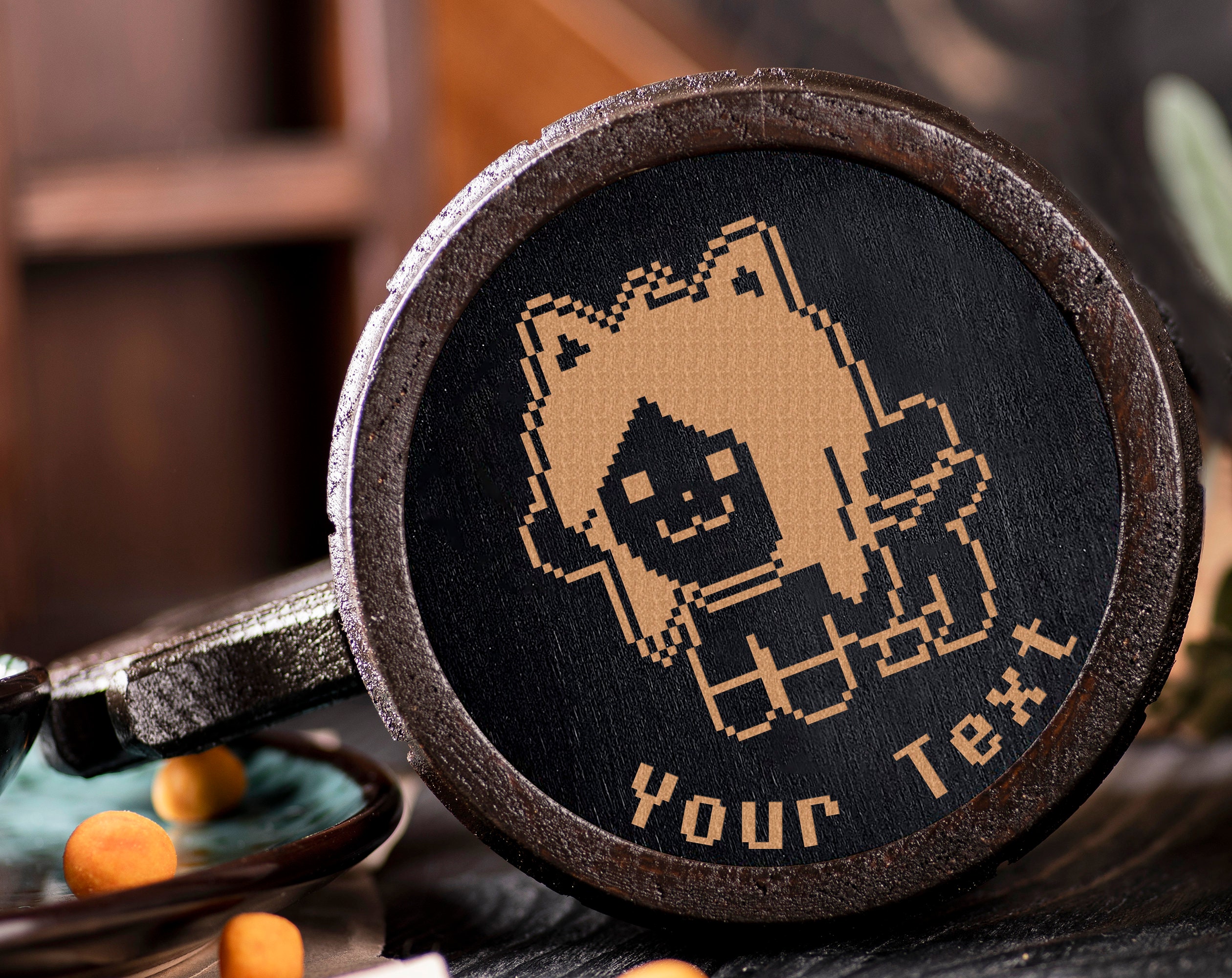 Undertale Temmie Mug Beer Stein Wooden Tankard Christmas Gift | Etsy