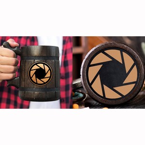 Portal Aperture Science Mug Beer Stein Personalized Gamer Gift for Him ...