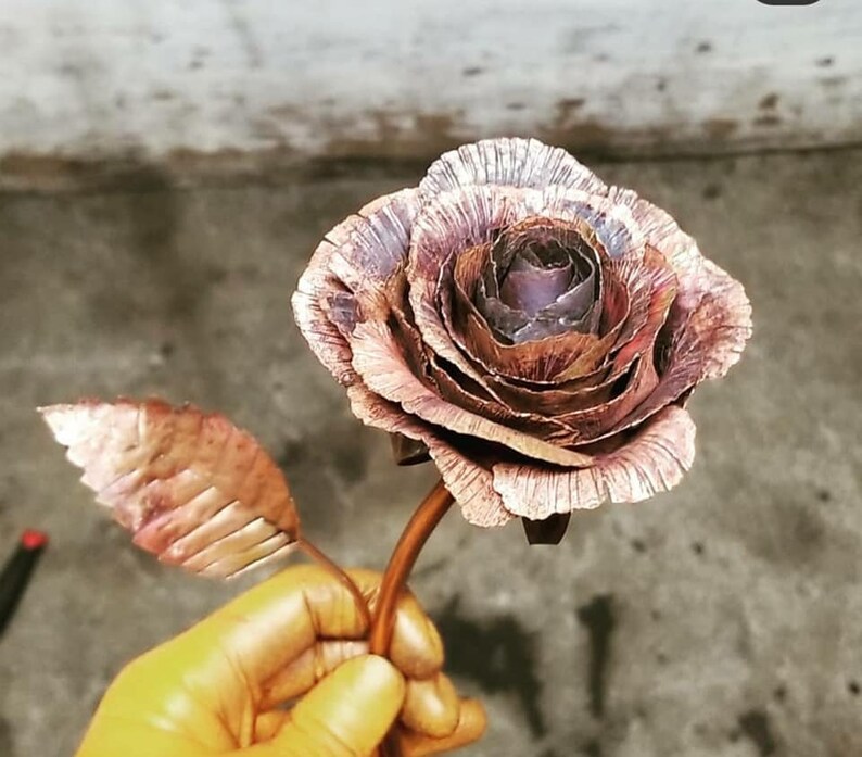 Copper Rose - Etsy