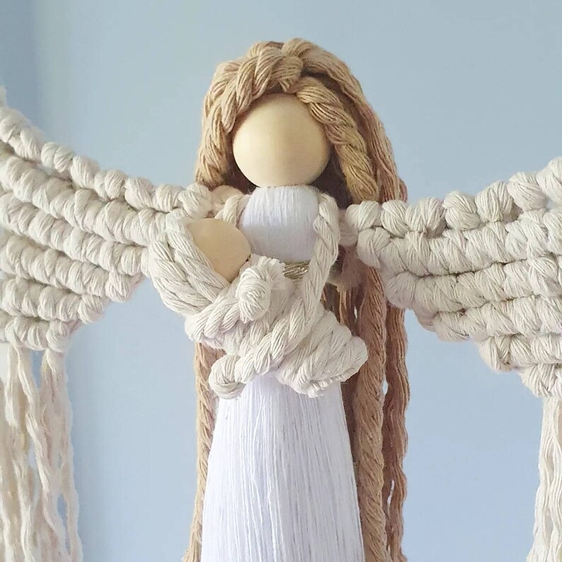 Angel Mother | Guardian | Angel With Babe | Baby Angel | Angel Memento ...