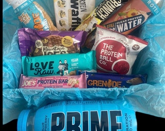 Personalised Romantic Love High Protein Gift Box. - Etsy