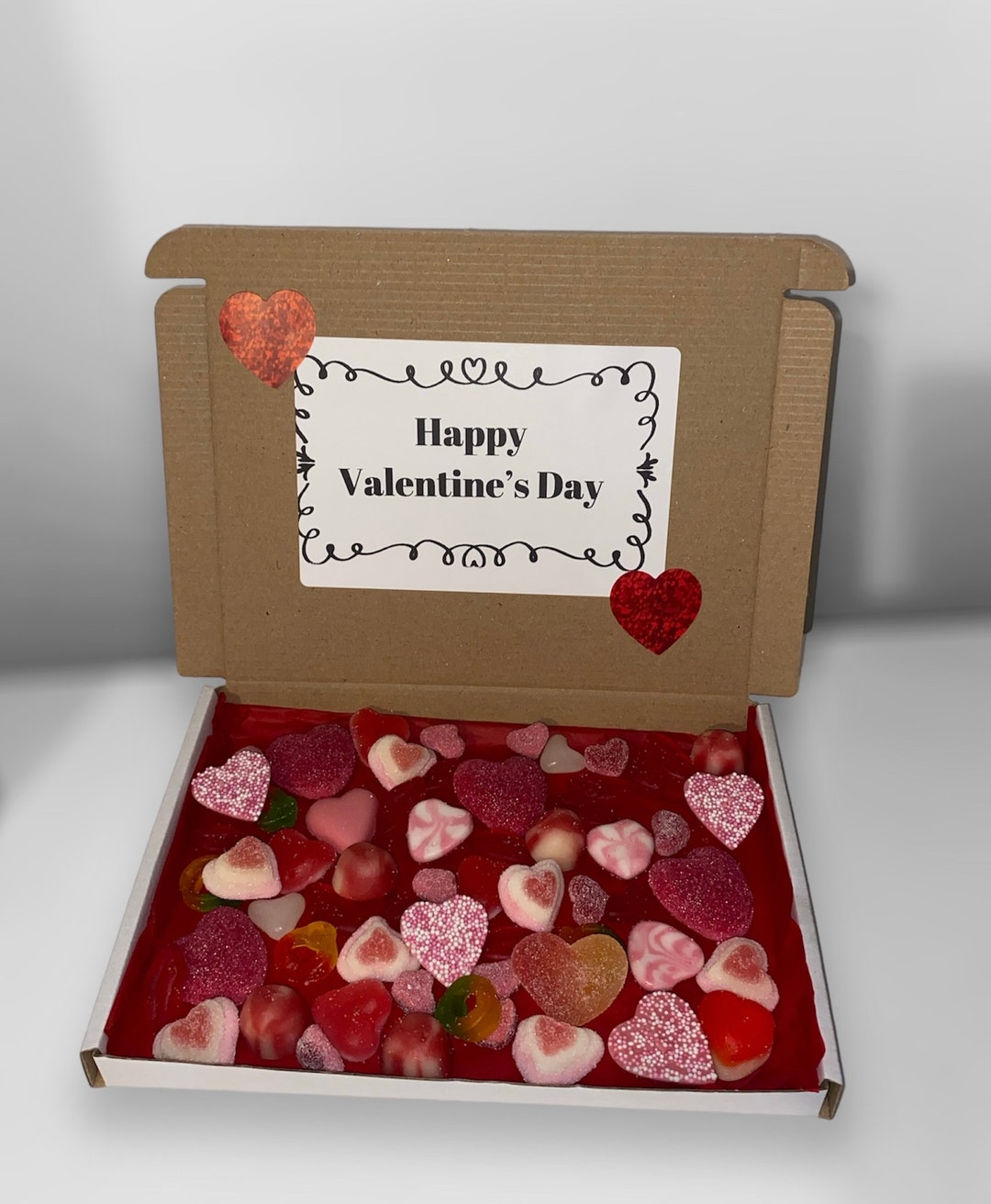 Happy Valentines Day Sweet Letterbox Gift - Etsy