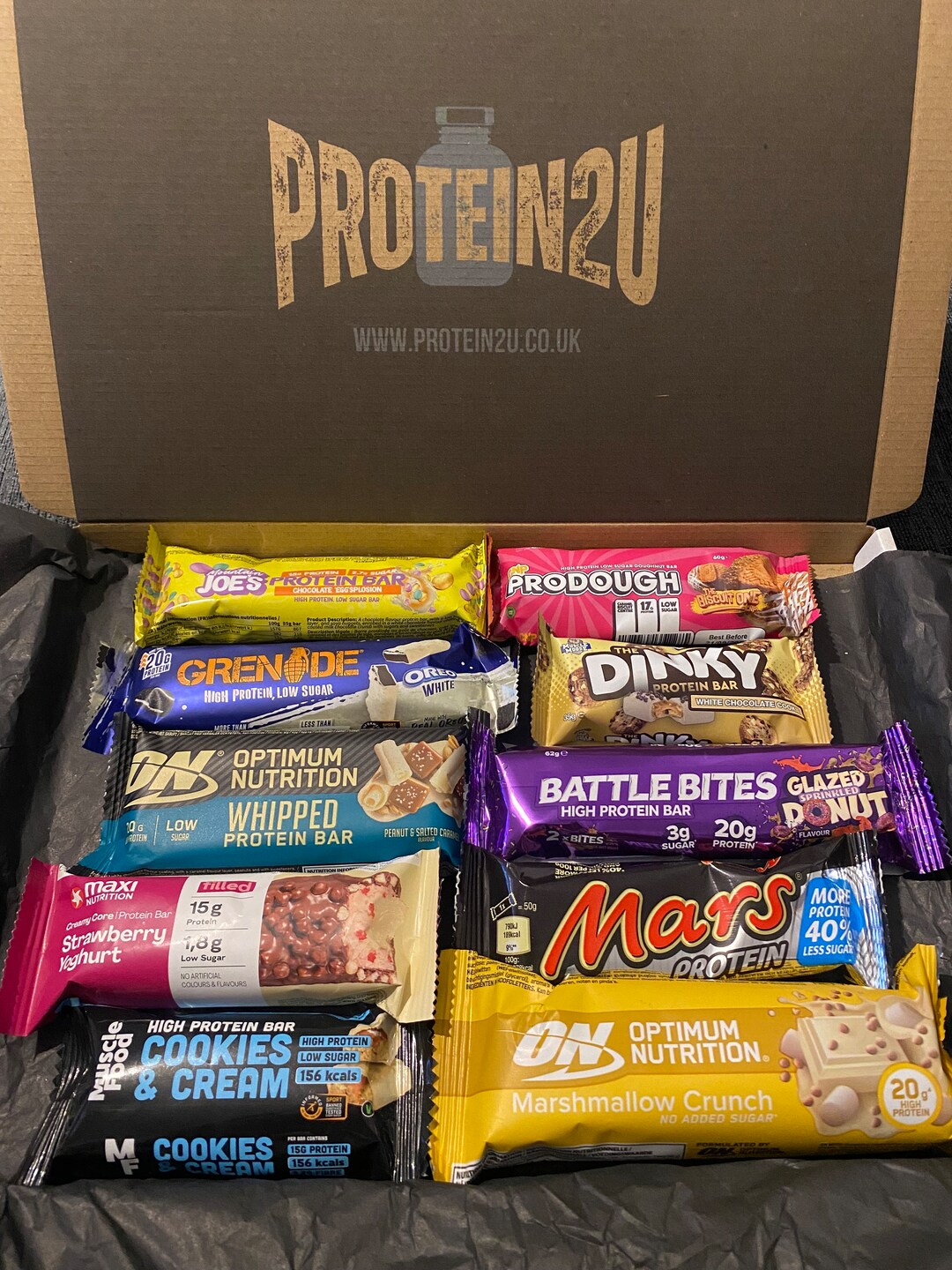 10 Selection High Protein Bars Letterbox Gym Gift - Etsy