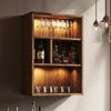 Reclaimed Bar Shelf Wall Decor Wood Drinking Shelf Home and Living Bar ...