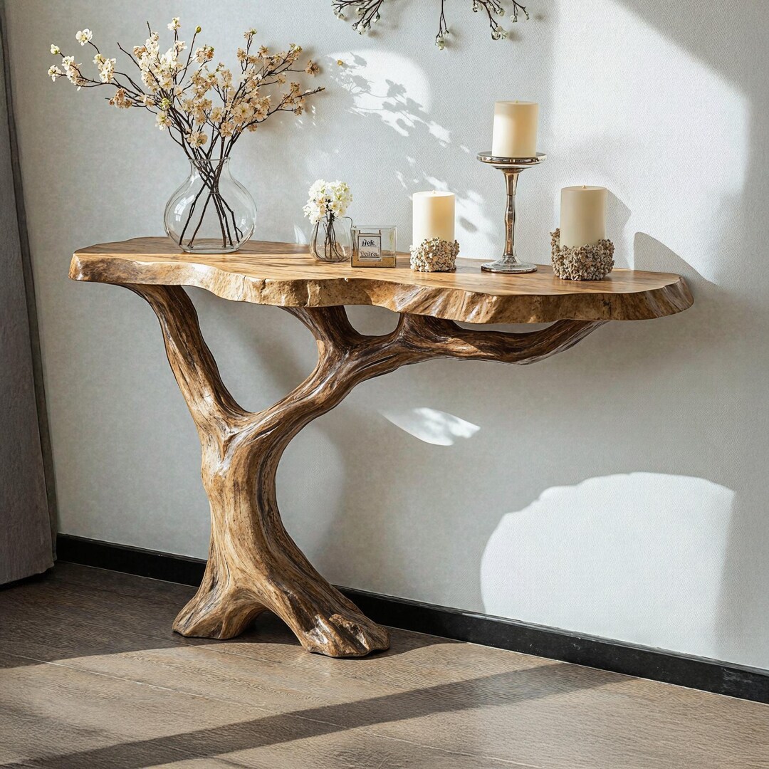 Entryway Modern Console Table Narrow Thin Console for Hallway, Living ...