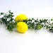 Artificial Lemon. Set of 8 - Etsy