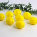 Artificial Lemon. Set of 8 - Etsy