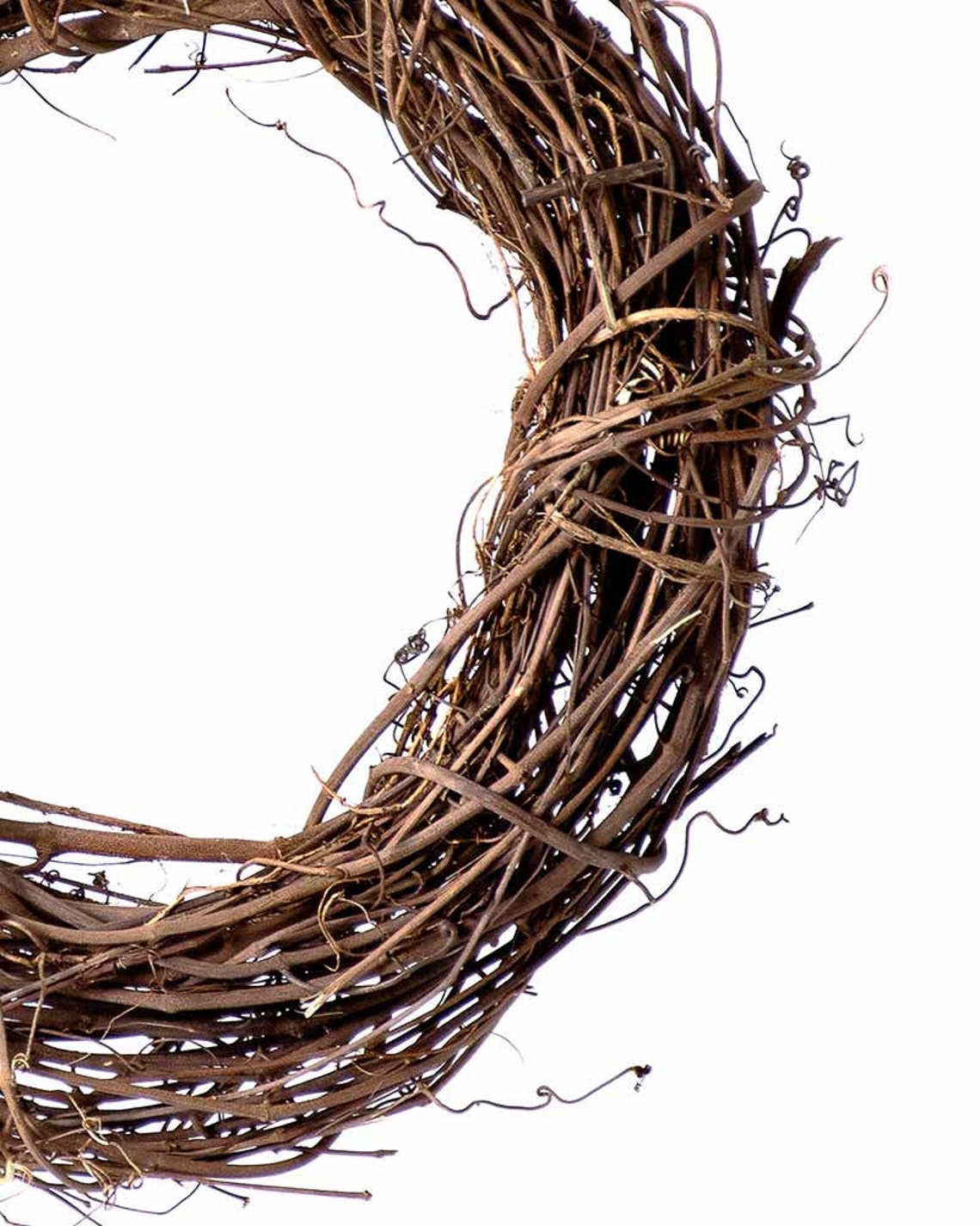 18'' Natural Grapevine Wreath - Etsy