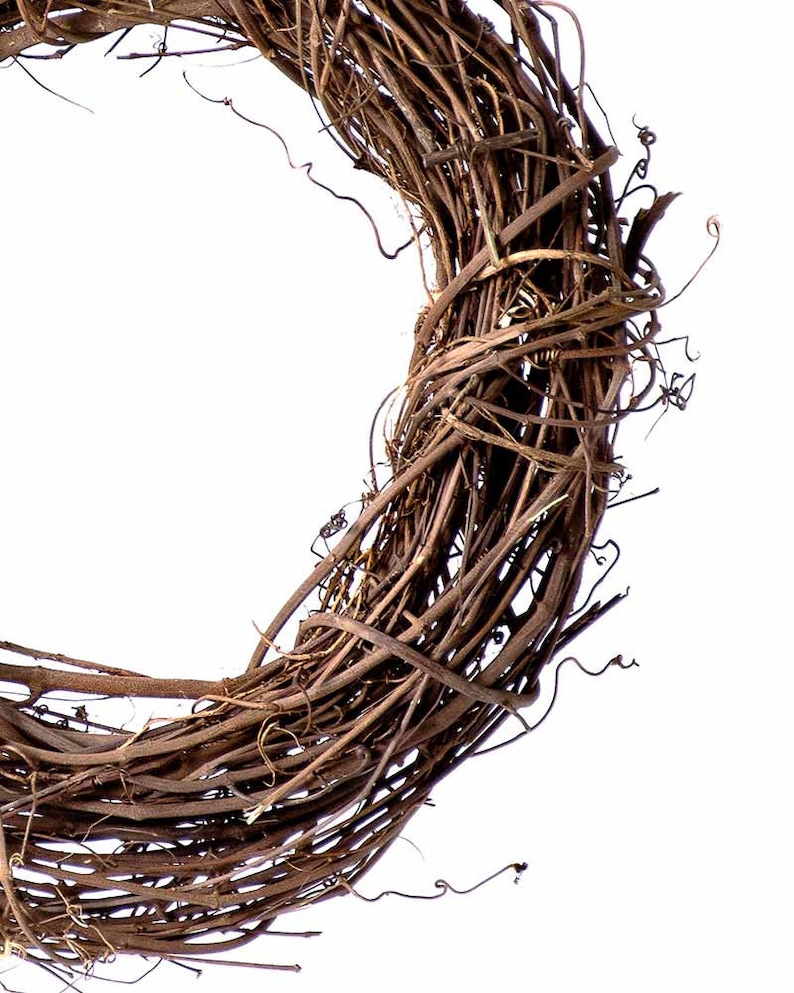 18'' Natural Grapevine Wreath - Etsy