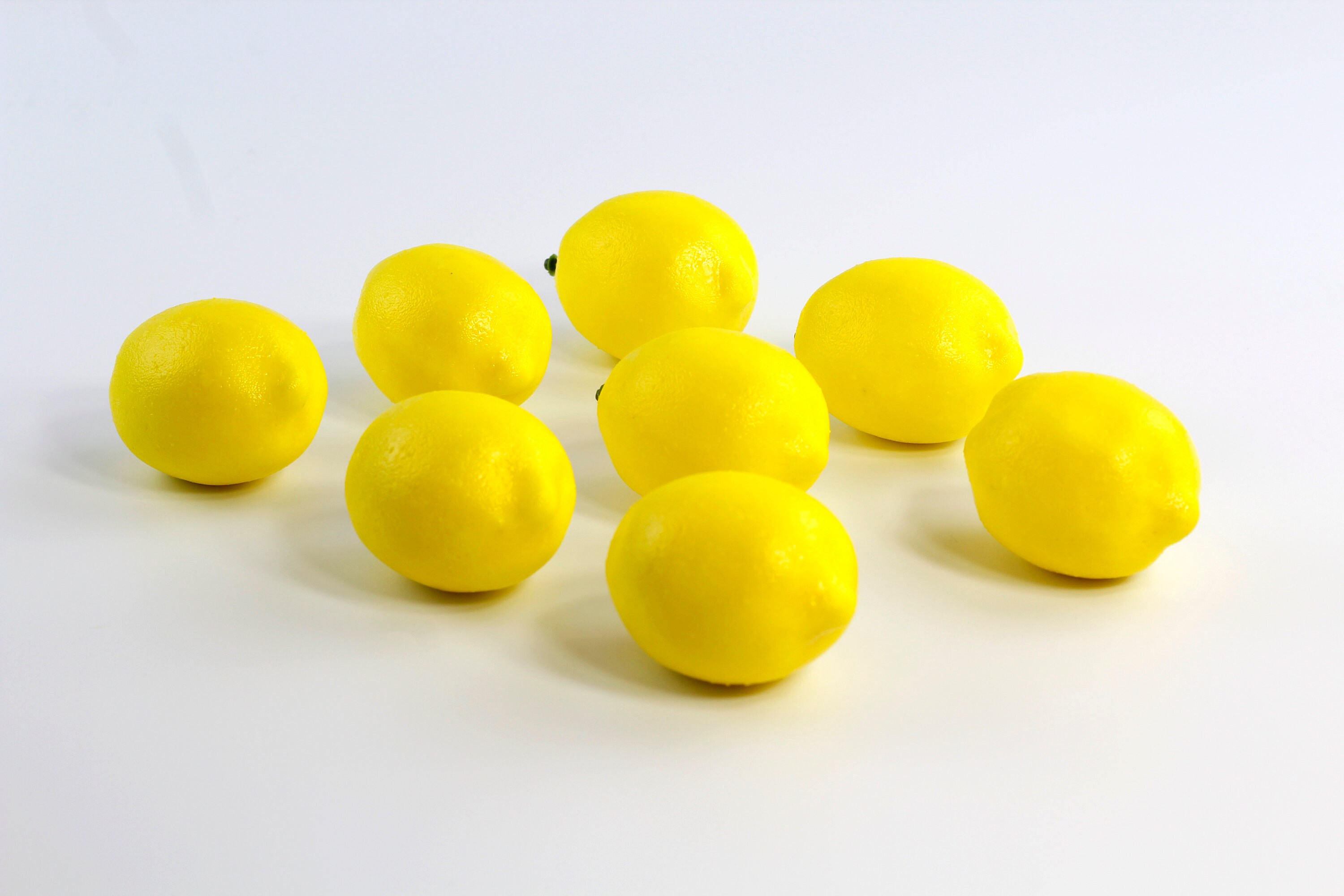 Artificial Lemon. Set of 8 - Etsy
