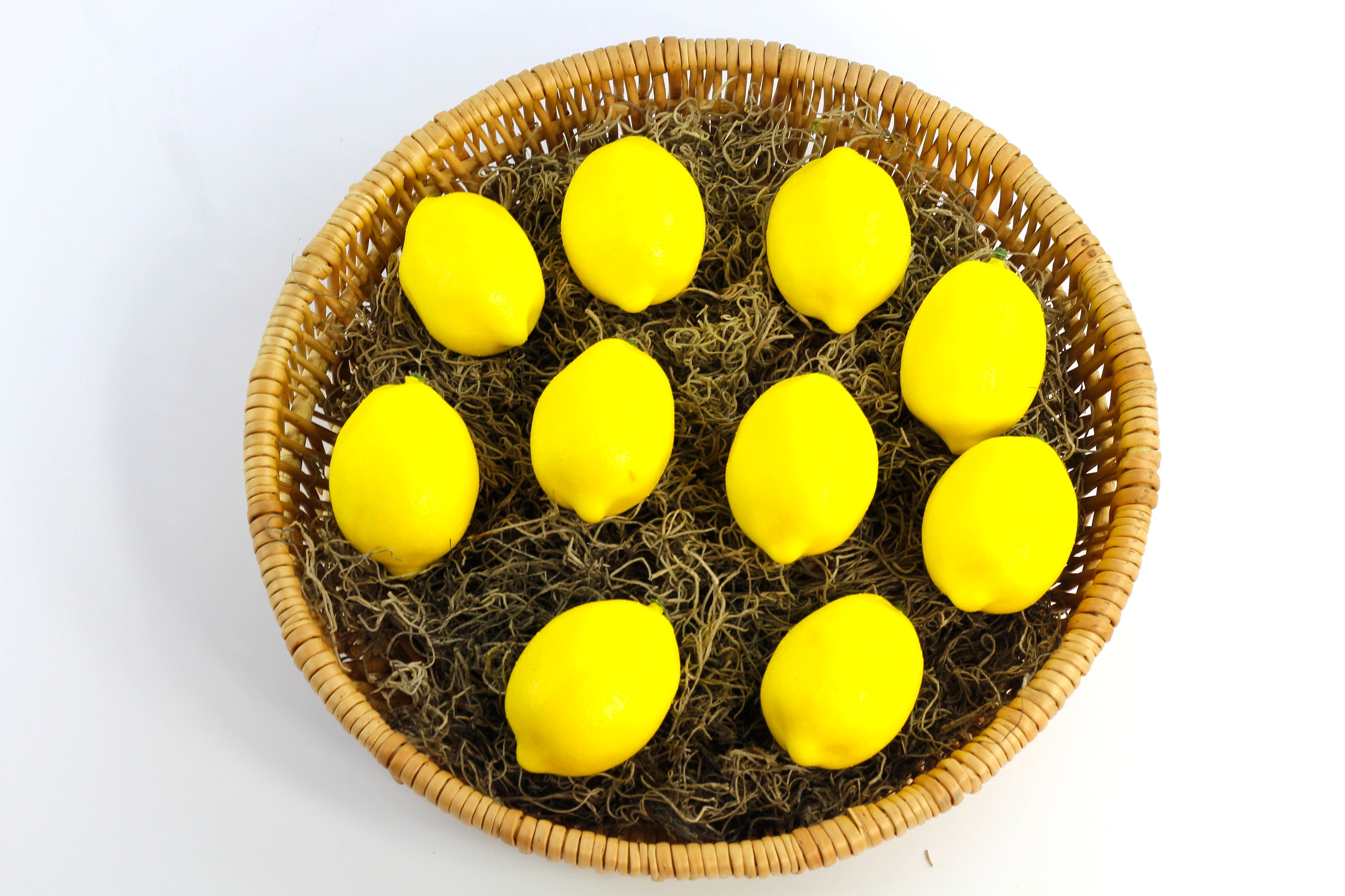 Artificial Lemon. Set of 8 - Etsy