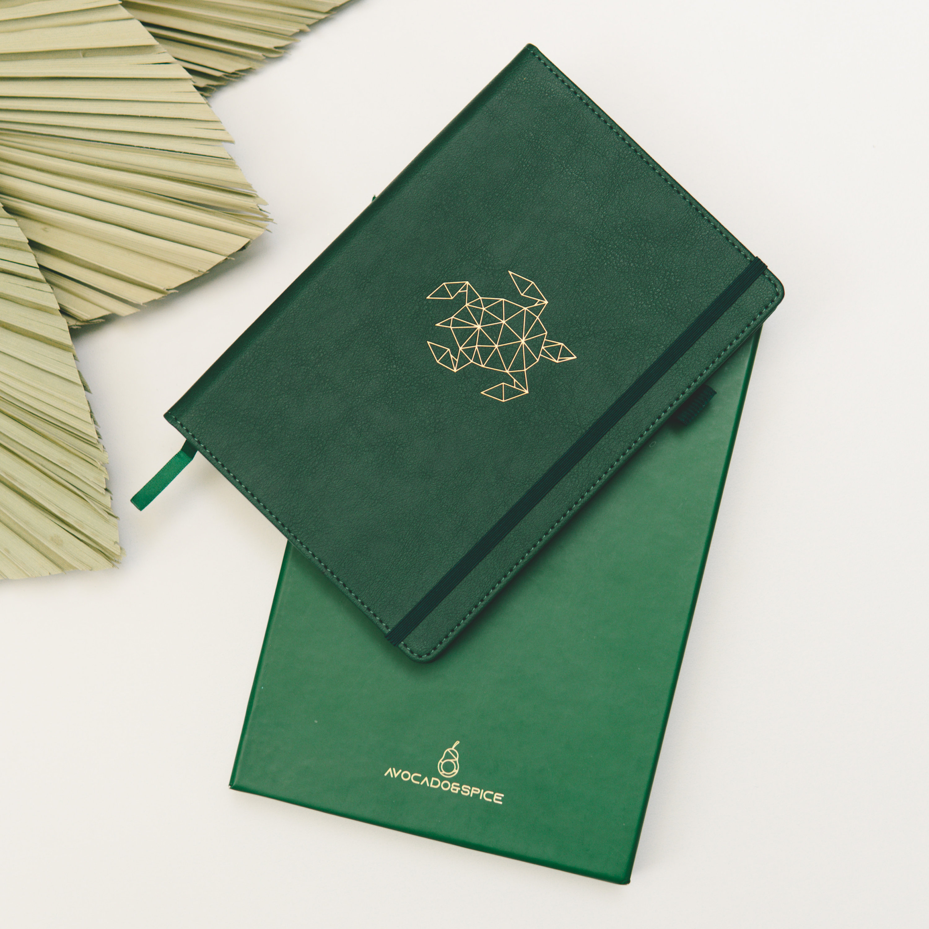 Vegan Leather Journal Notebook A5 Notebook Bulletjournal With - Etsy UK