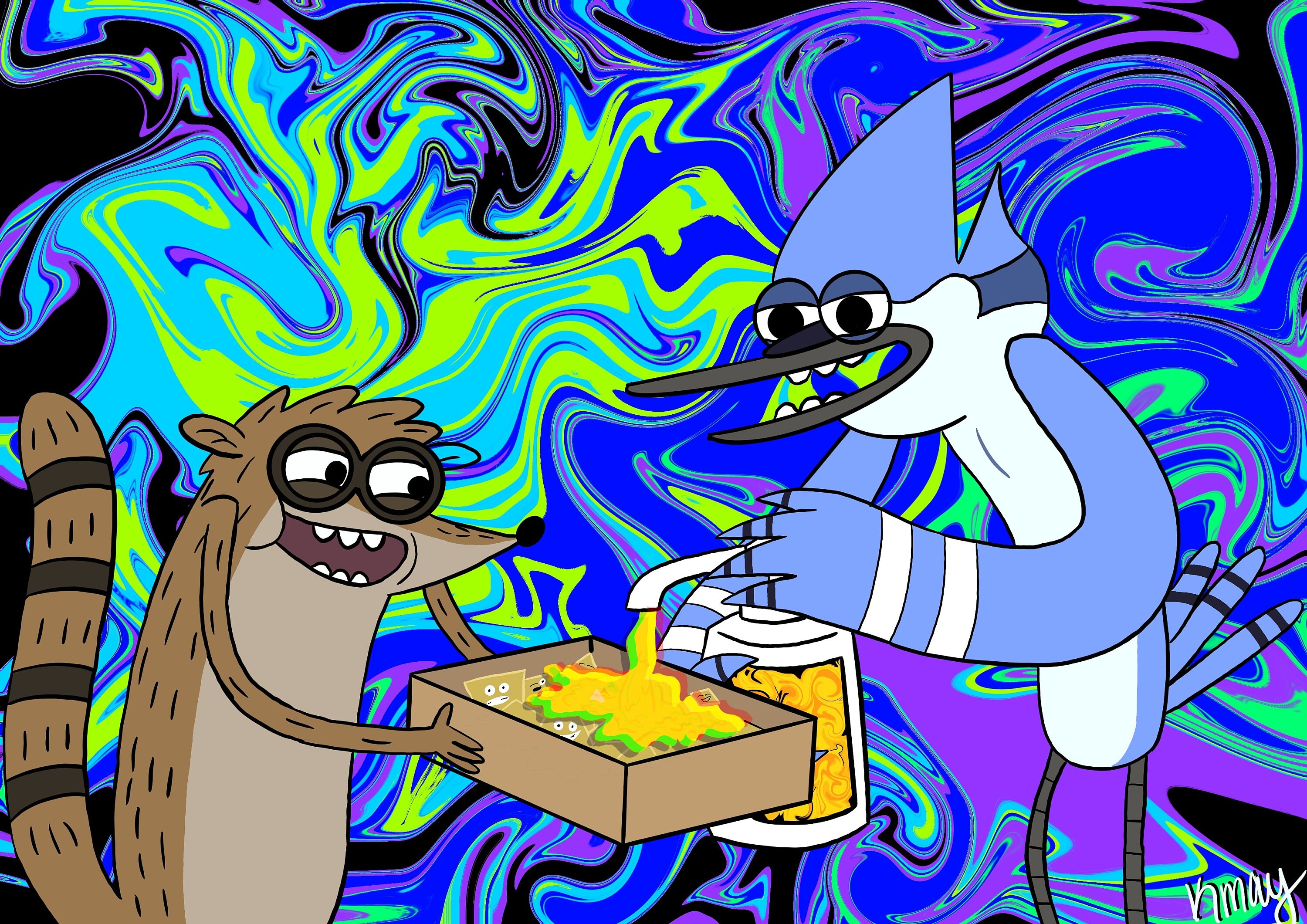 Rigby X Mordecai