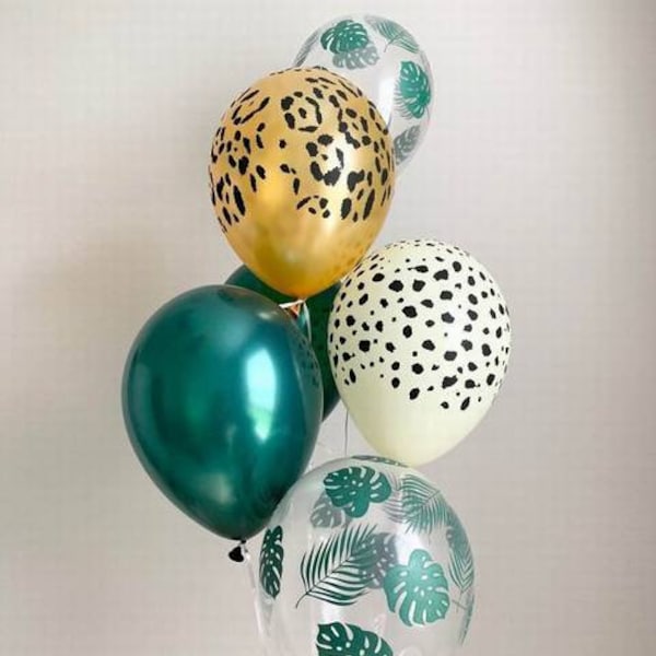 Cheetah Print Balloons - Etsy