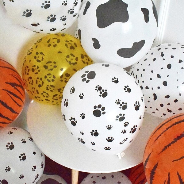Latex Leopard Print Balloons - Etsy