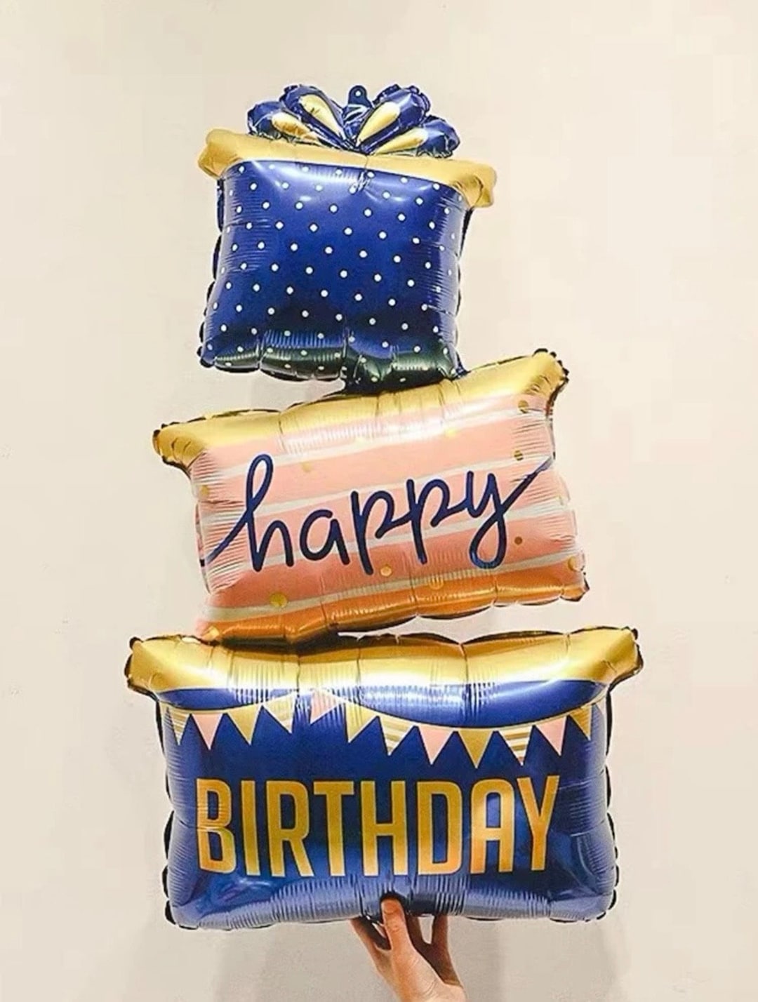Giant Happy Birthday Balloons 40 Inch Balloons Large Aluminum Foil ...