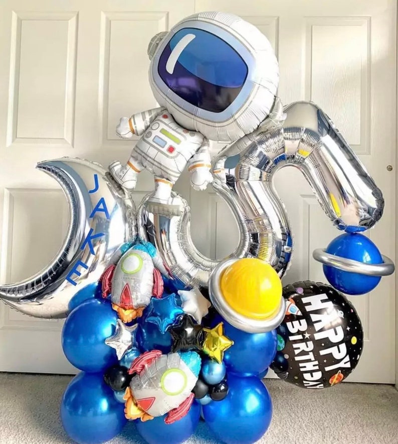 Galaxy Theme Outer Space Birthday Party Decorations Set - Etsy