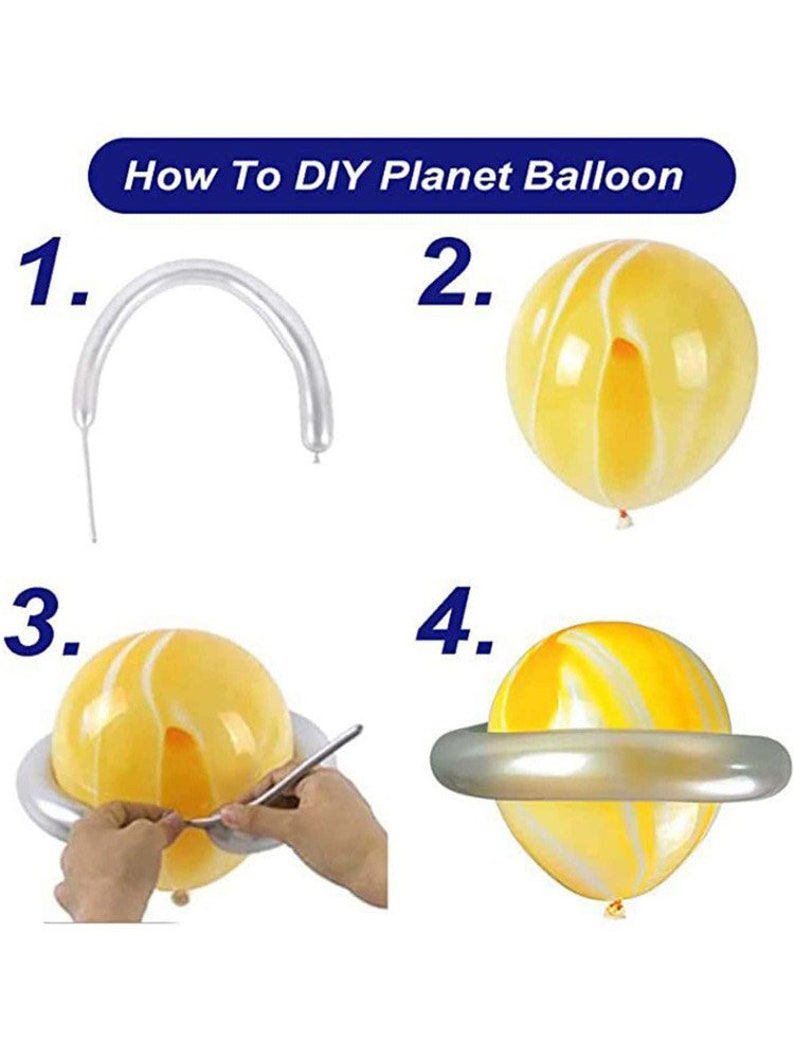 Galaxy Theme Outer Space Birthday Party Decorations Set Astronaut ...