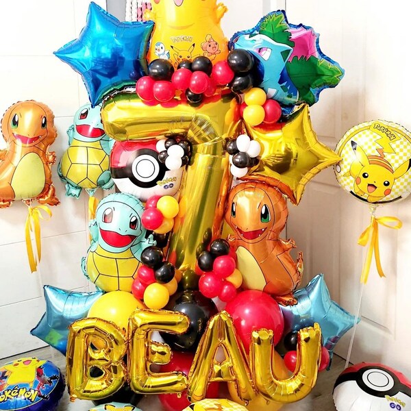 Pikachu Birthday Party Decorations - Etsy