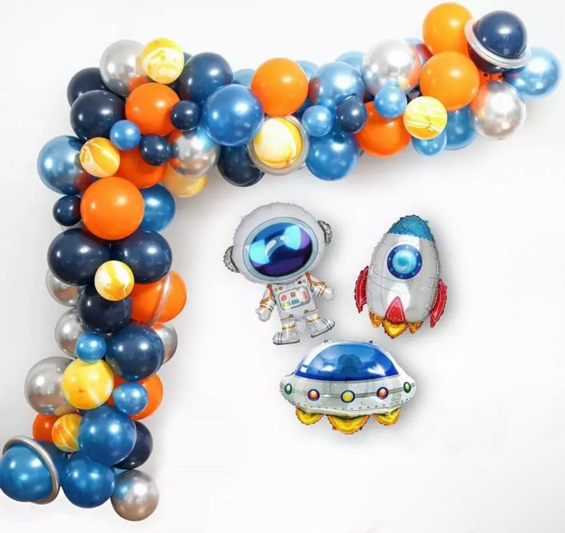 Galaxy Theme Outer Space Birthday Party Decorations Set - Etsy