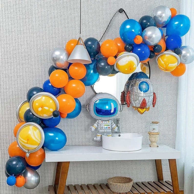 Galaxy Theme Outer Space Birthday Party Decorations Set - Etsy