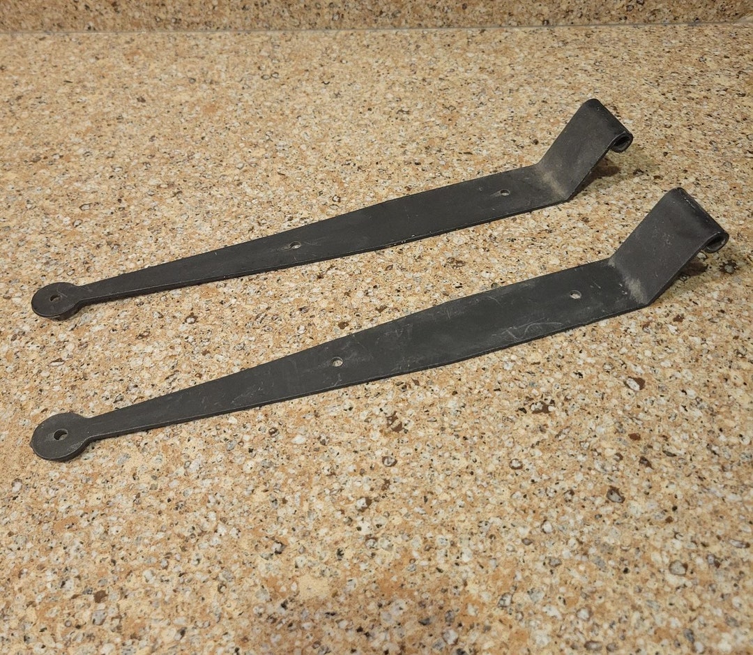 1-1/2 Offset Reclaimed Strap Hinges - Etsy