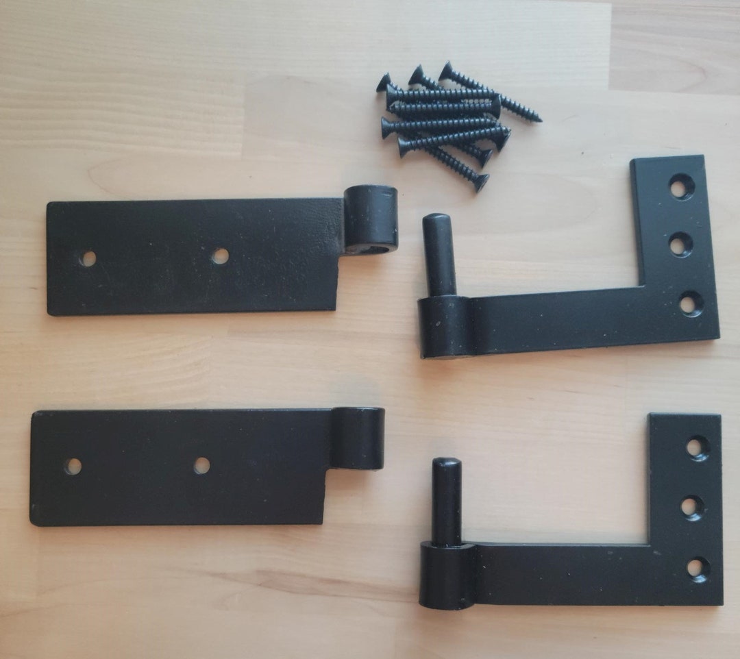 1 Pair Heavy Duty Jamb Pintle With Strap - Etsy