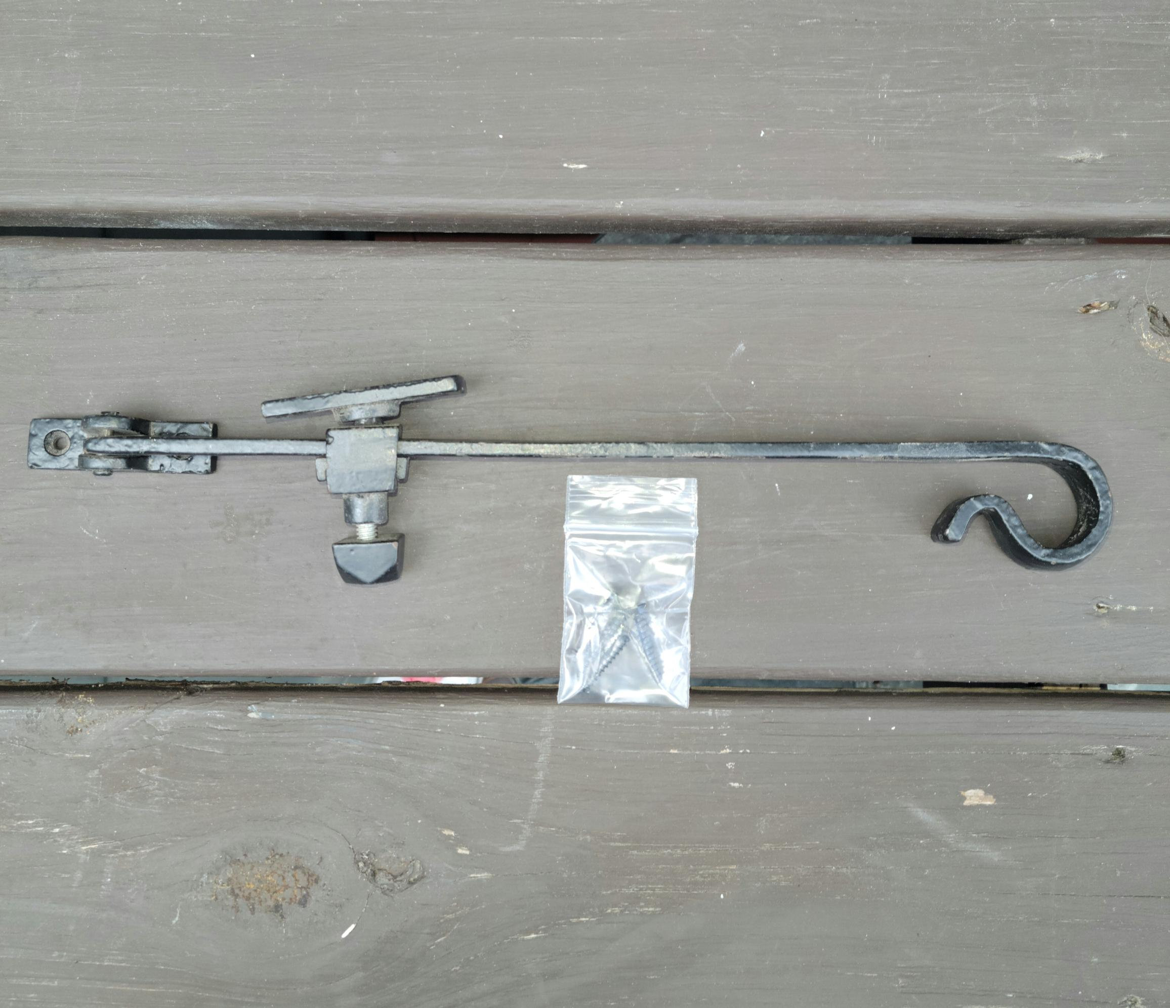 12" Forged Casement Window Stay - Etsy