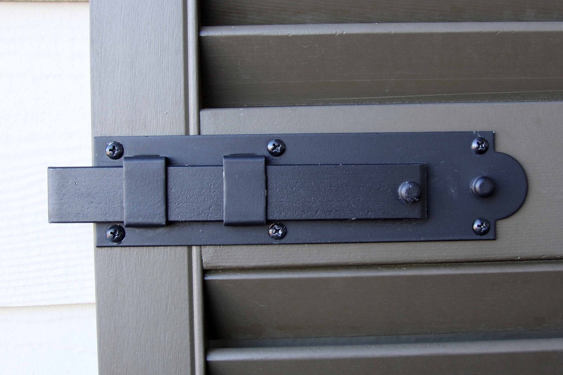 12" Stainless Slide Bolt - Etsy